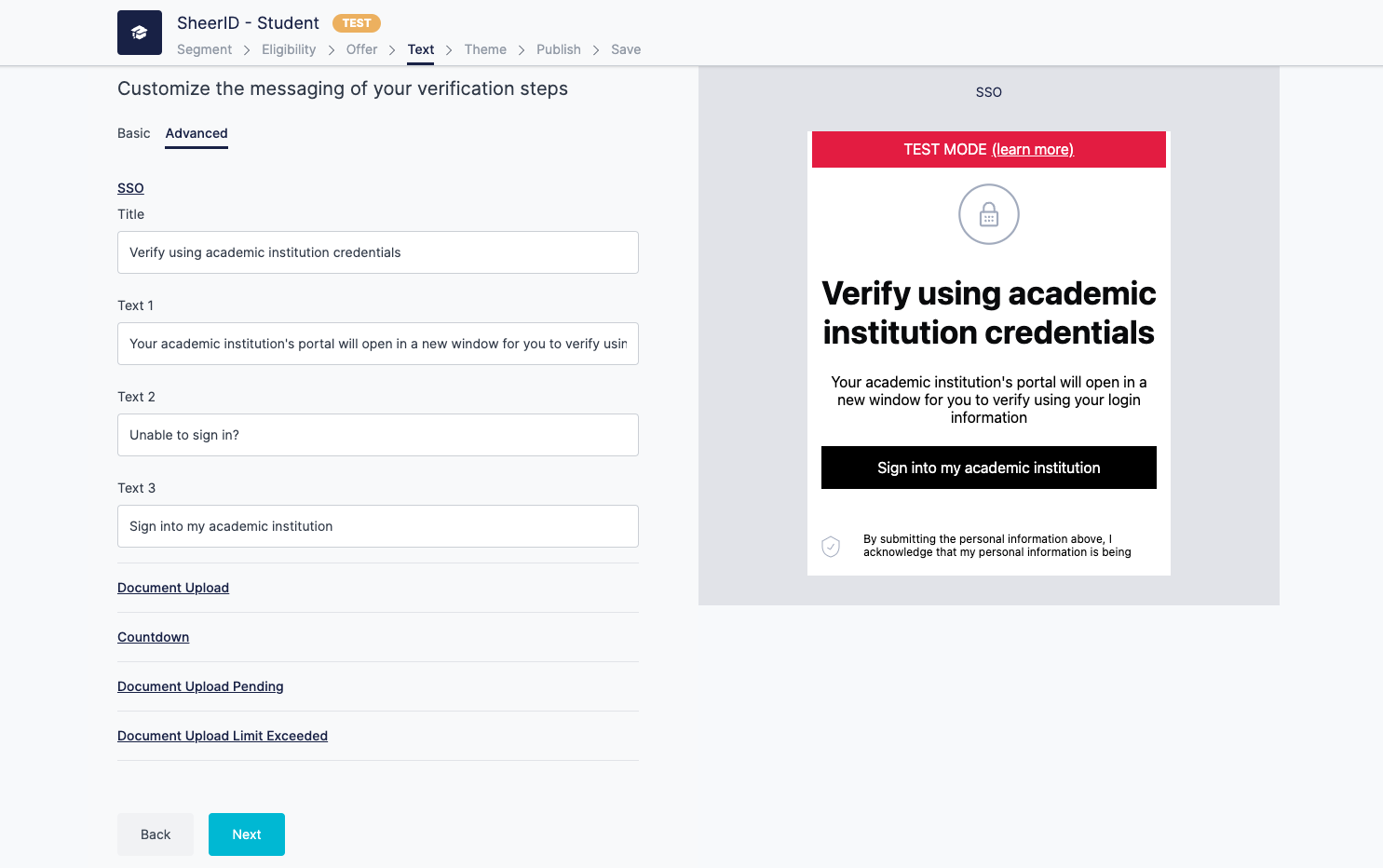 Designing a program – SheerID Help Center